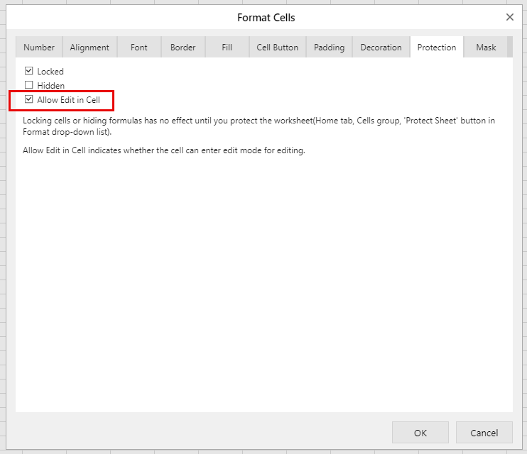 Editing | JavaScript Spreadsheet | SpreadJS